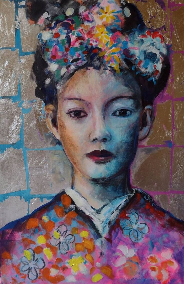 Solve Portrait jigsaw puzzle online with 77 pieces