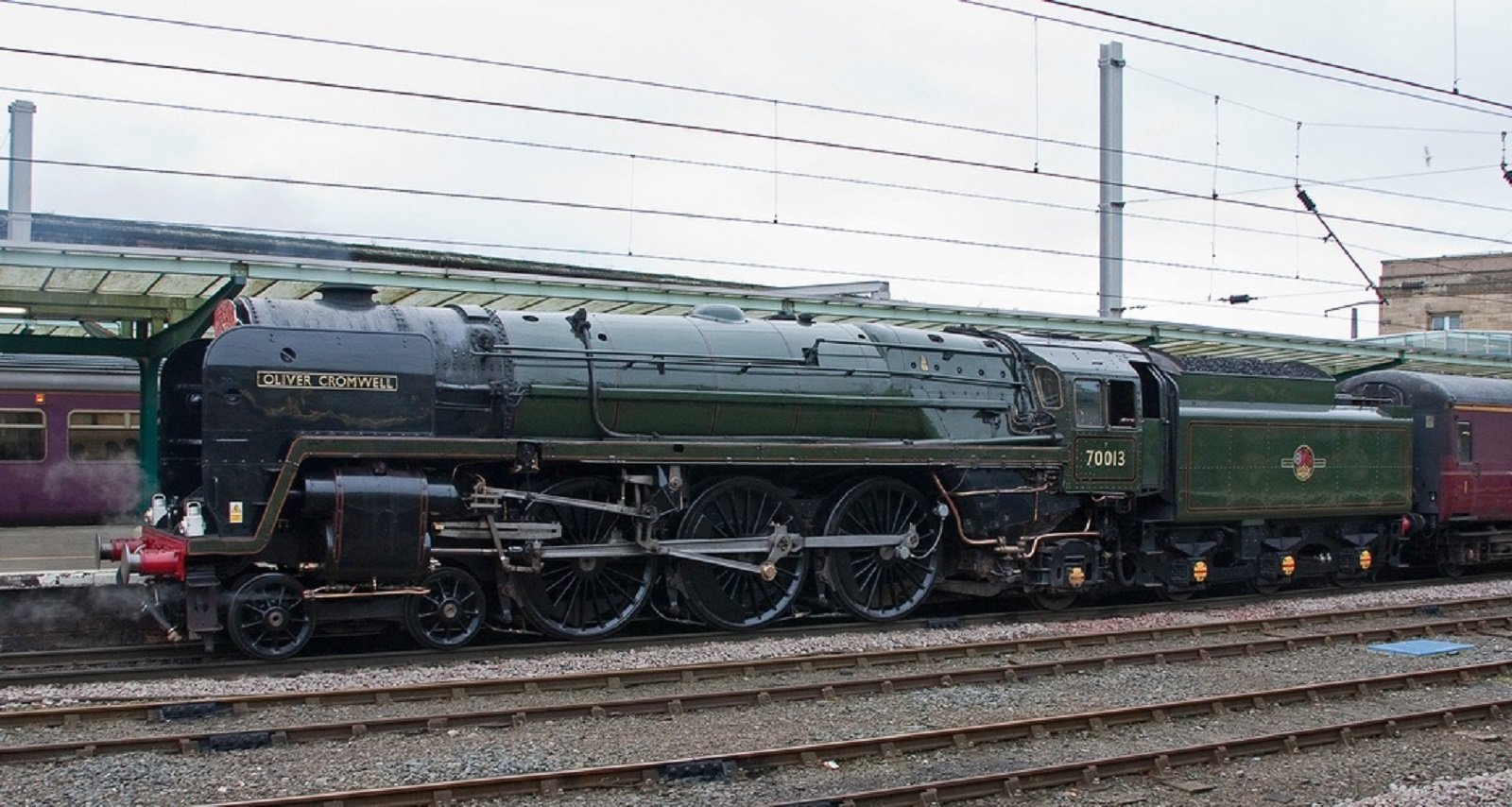 Solve BR Standard Class 7 4-6-2 70013 Oliver Cromwell. jigsaw puzzle ...