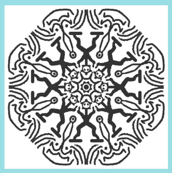 Solve thumbs up from the dancing alien jigsaw puzzle online with 9 pieces