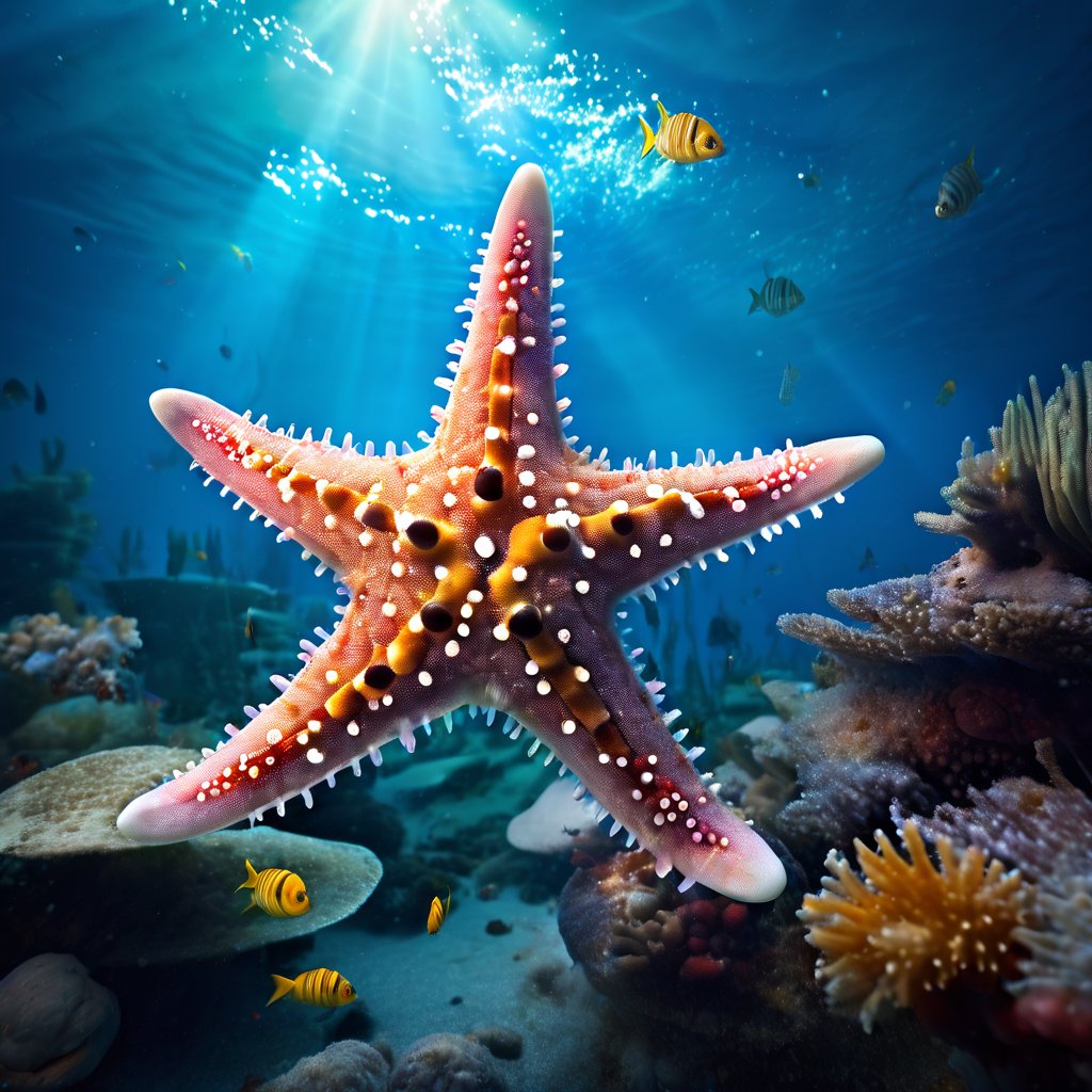 Solve STARFISH jigsaw puzzle online with 49 pieces