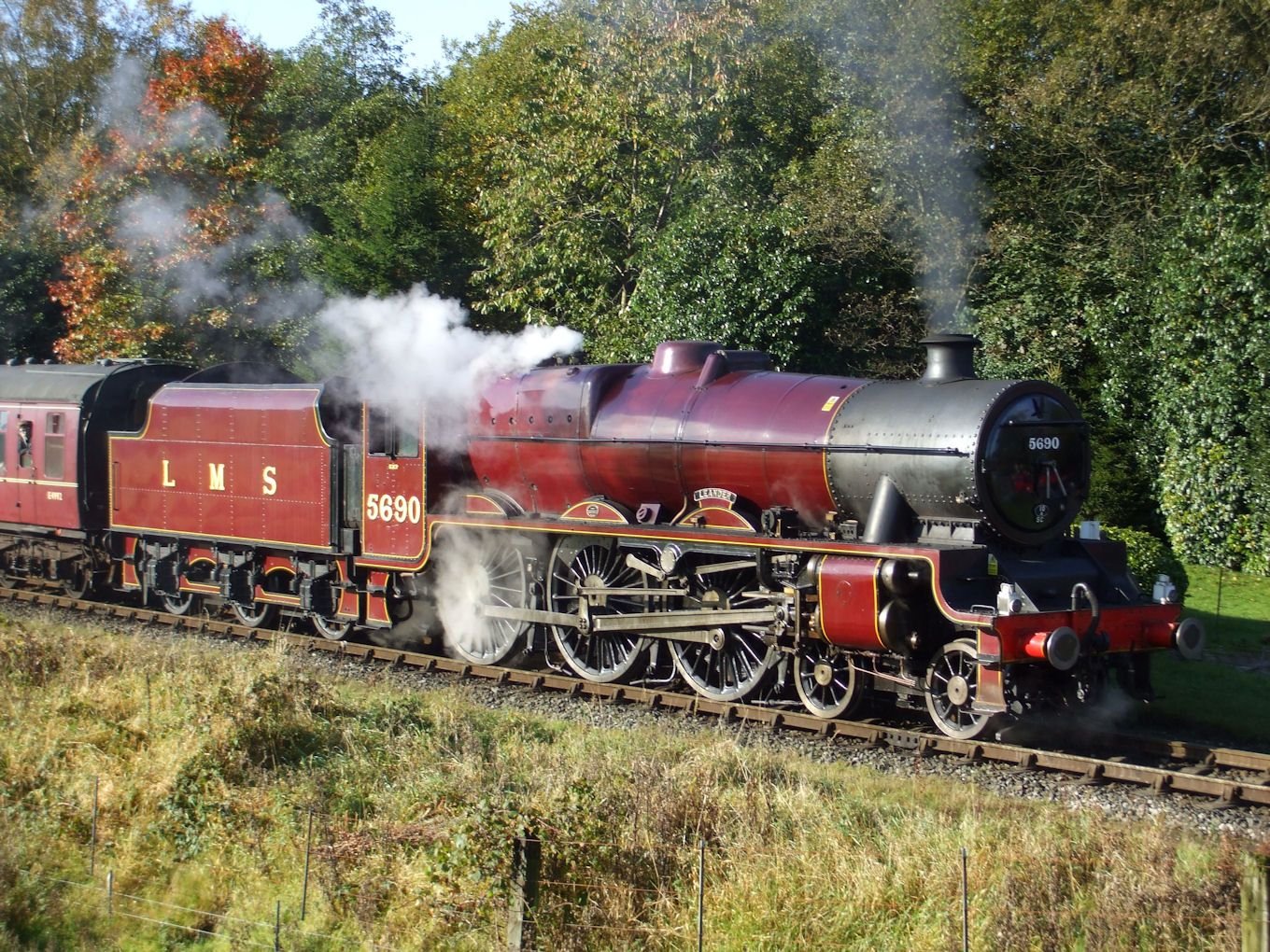 Jigsaw Puzzle | 108 pieces | LMS Stanier Jubilee Class 4-6-0 5690 ...