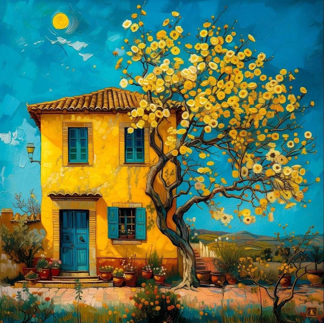 Solve Sarı Ev jigsaw puzzle online with 121 pieces