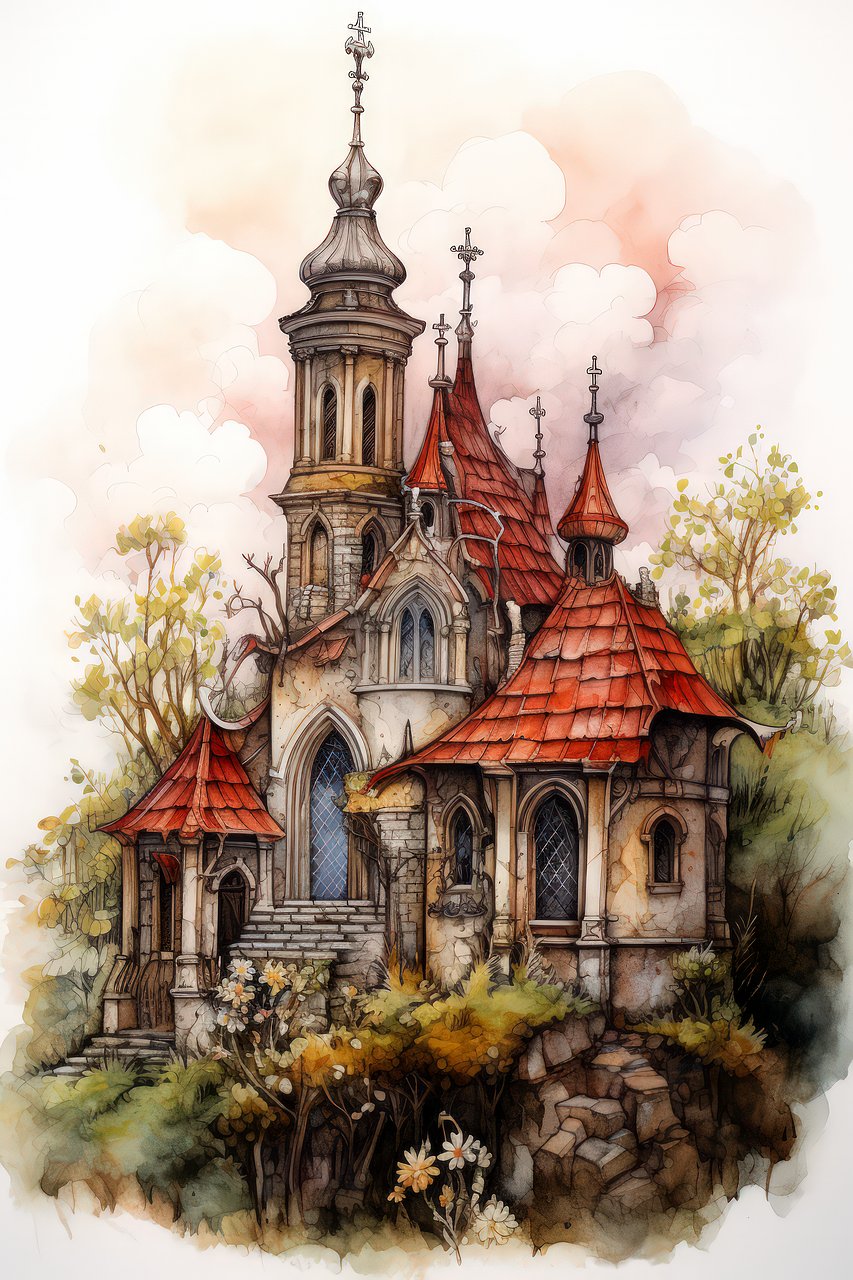 Solve Church jigsaw puzzle online with 96 pieces