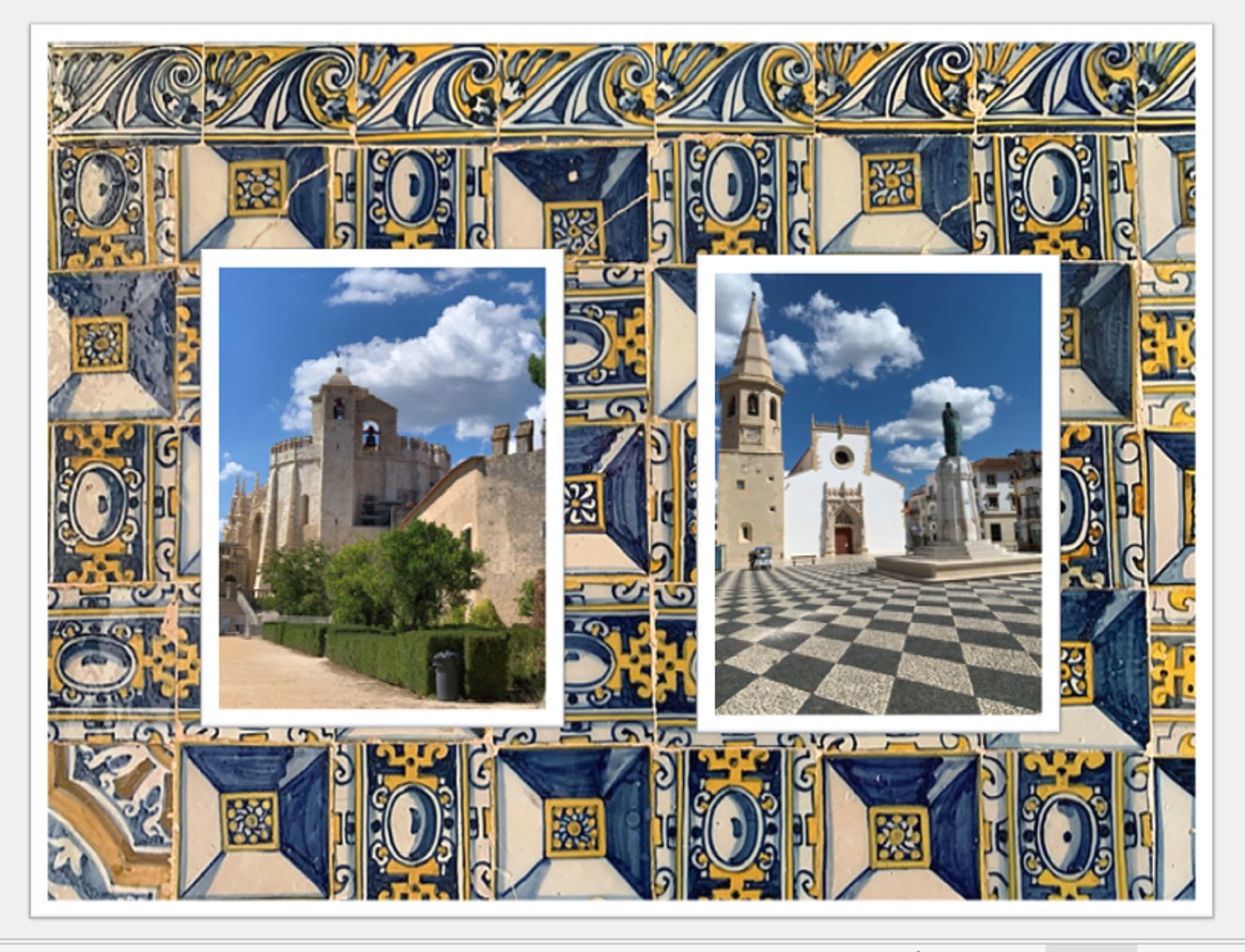 Solve Knights Templar and Tomar tour jigsaw puzzle online with 12 pieces