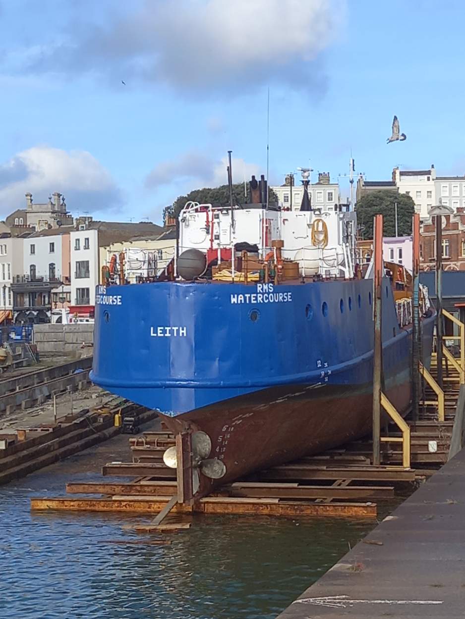 Solve RMS Watercourse on the slipway in Ramsgate harbour jigsaw puzzle ...