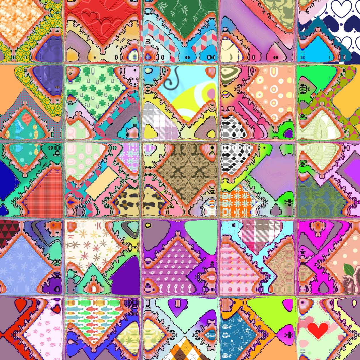 Solve LITTLE CHUNKS jigsaw puzzle online with 100 pieces