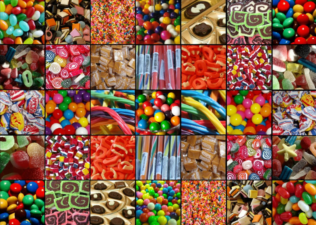 Solve Candy jigsaw puzzle online with 24 pieces