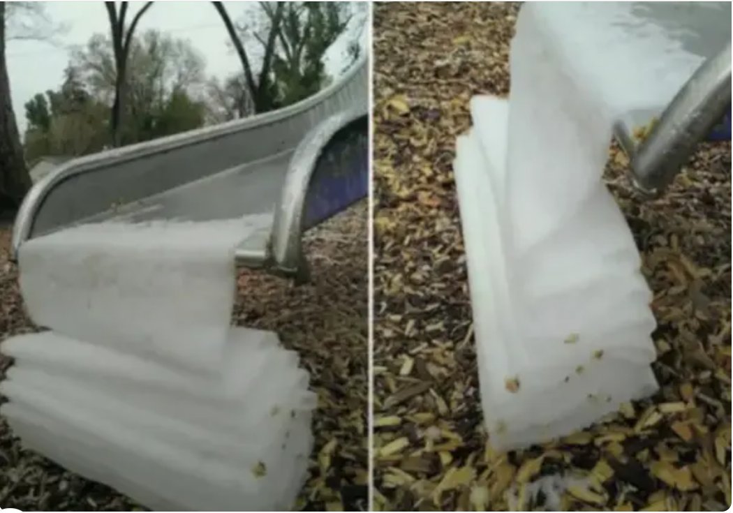 Solve This is Actually Water That Has Frozen, And, Ever-So-Slowly ...