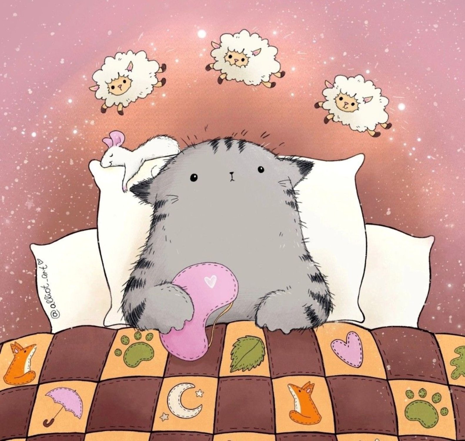 Solve Counting sheep jigsaw puzzle online with 255 pieces