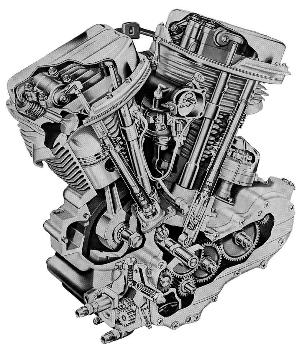 Solve harley_engine pan head agin jigsaw puzzle online with 120 pieces