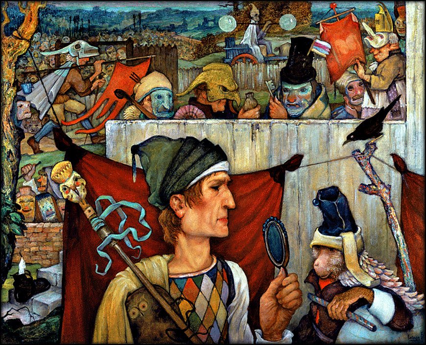 Solve MASQUERADE / MASCARADE jigsaw puzzle online with 143 pieces