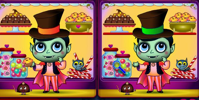 Solve Vampire - Valentine spot the differences jigsaw puzzle online ...