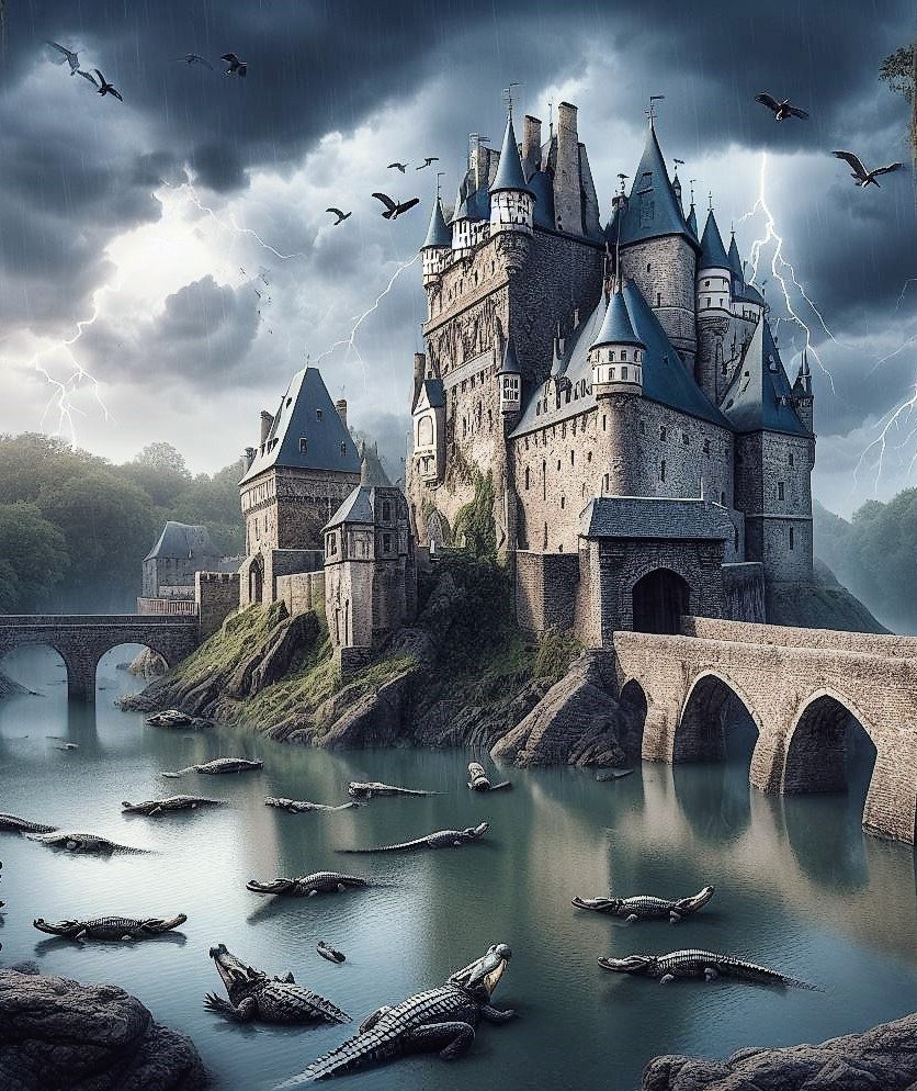 Solve Castle jigsaw puzzle online with 42 pieces