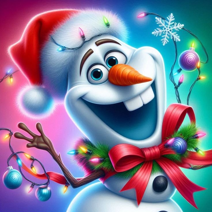 Solve Olaf jigsaw puzzle online with 64 pieces