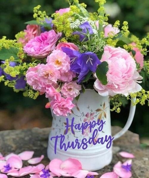Solve Good Morning - Happy Thursday! jigsaw puzzle online with 72 pieces