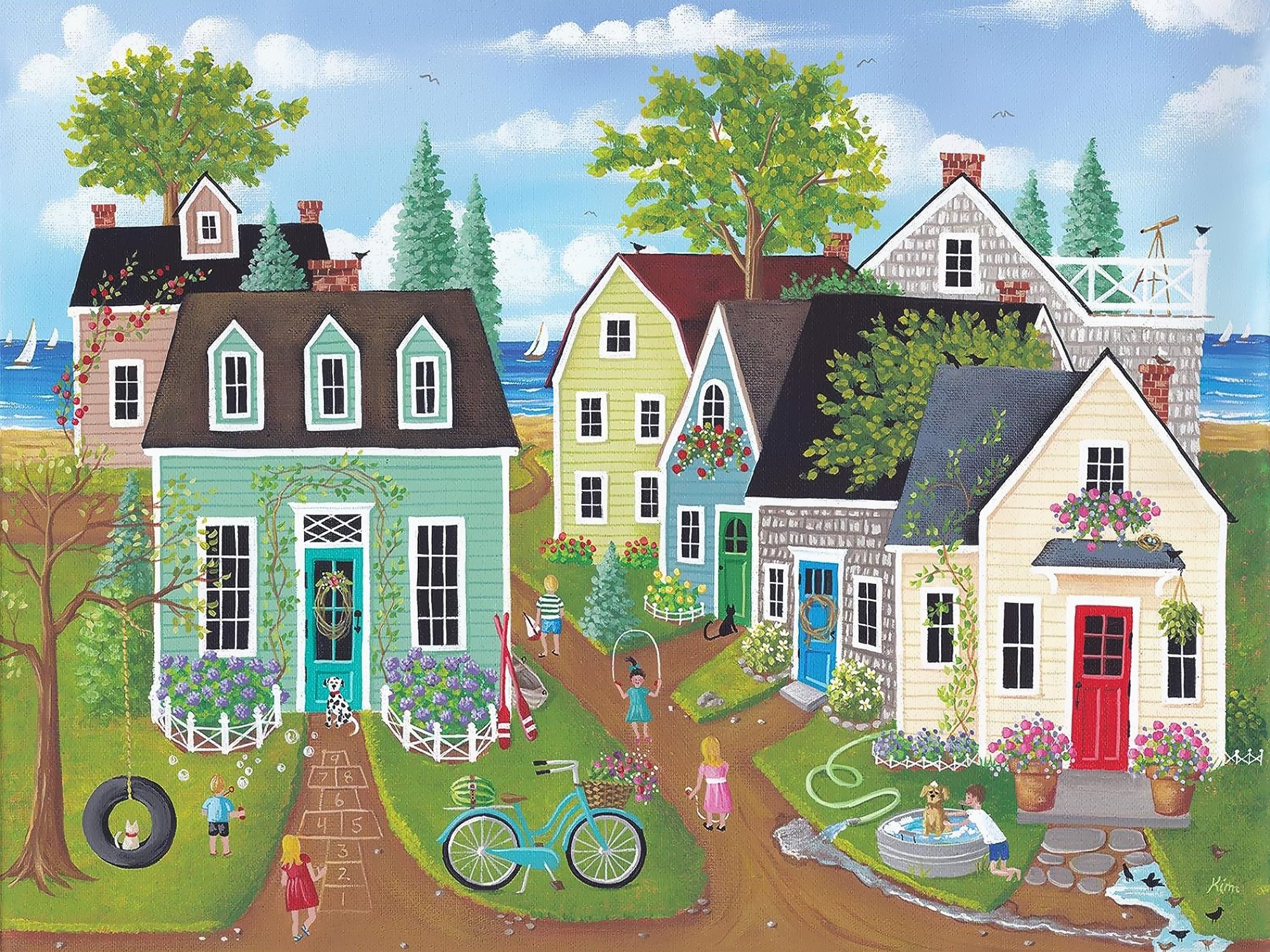 Solve Sweet Summertime jigsaw puzzle online with 352 pieces