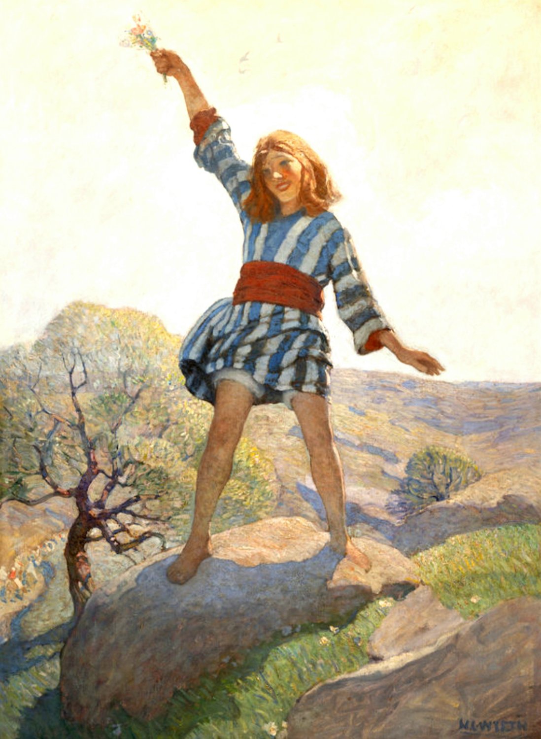 Solve Leaping from Rock to Rock in Sheer Delight jigsaw puzzle online ...