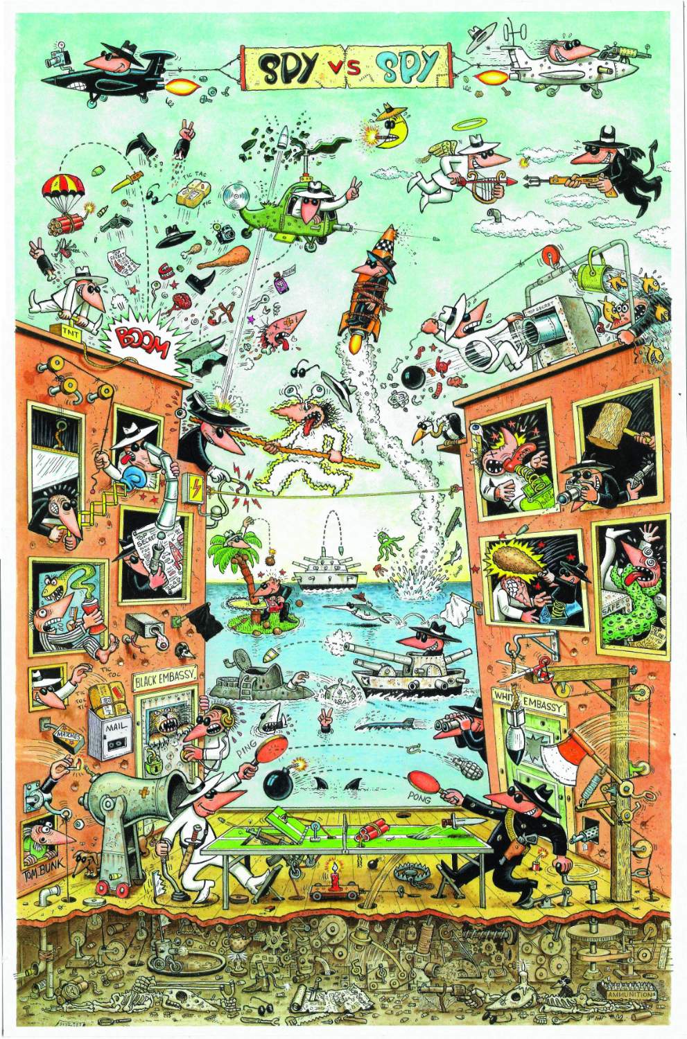 Solve Good Spy VS Bad Spy at Badminton jigsaw puzzle online with 330 pieces