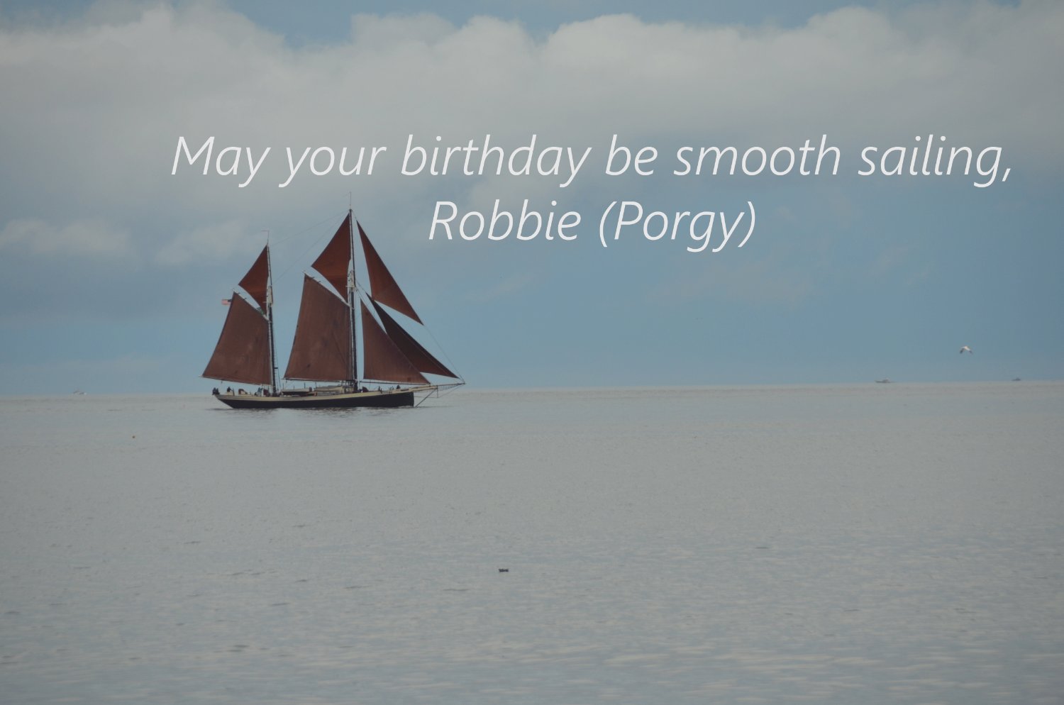 Solve Happy Birthday dear Robbie (Porgy/Robbiel) jigsaw puzzle online ...