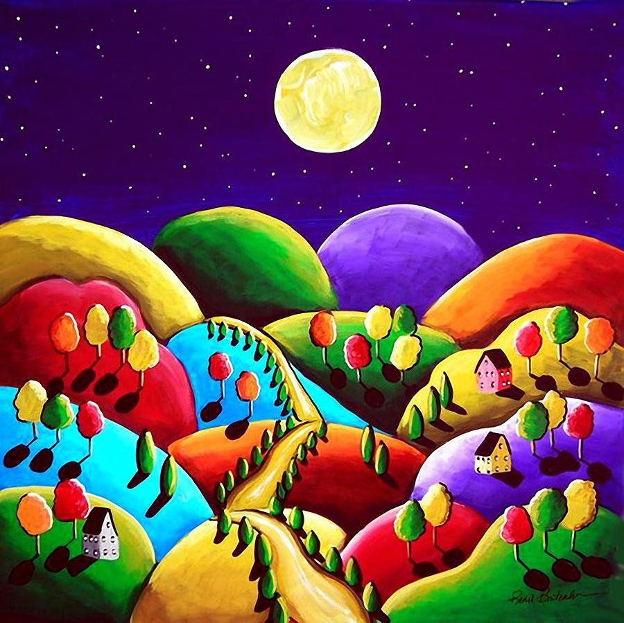 Solve R enie Britenbucher Art jigsaw puzzle online with 64 pieces