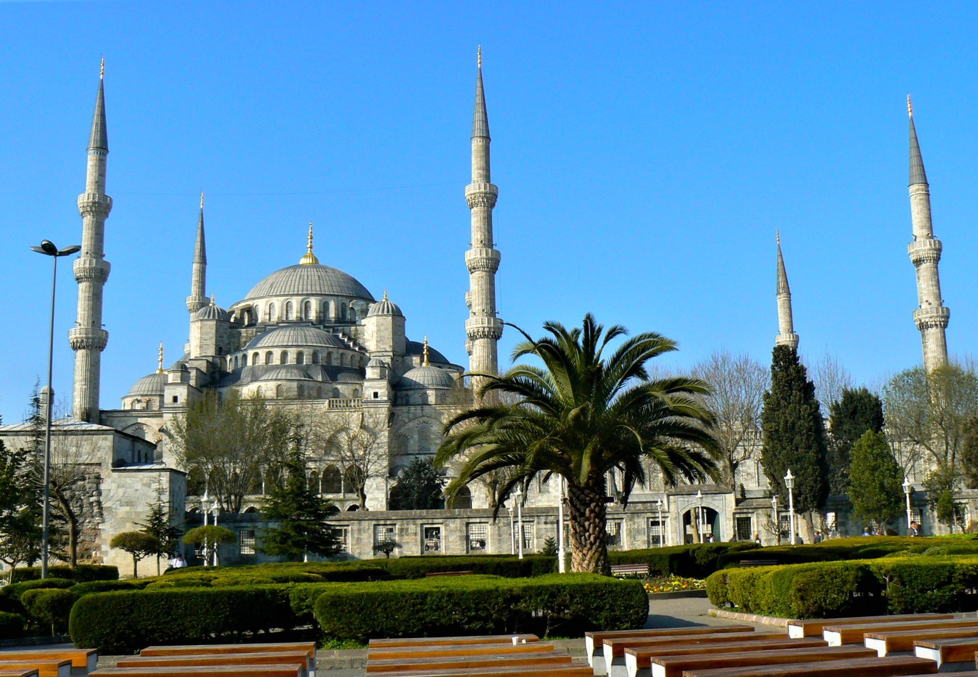 Solve The Blue Mosque, Istanbul, Turkey jigsaw puzzle online with 150 ...