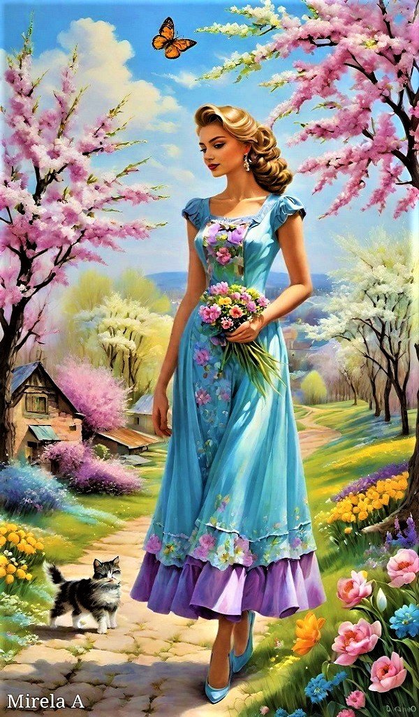 Solve Spring jigsaw puzzle online with 60 pieces