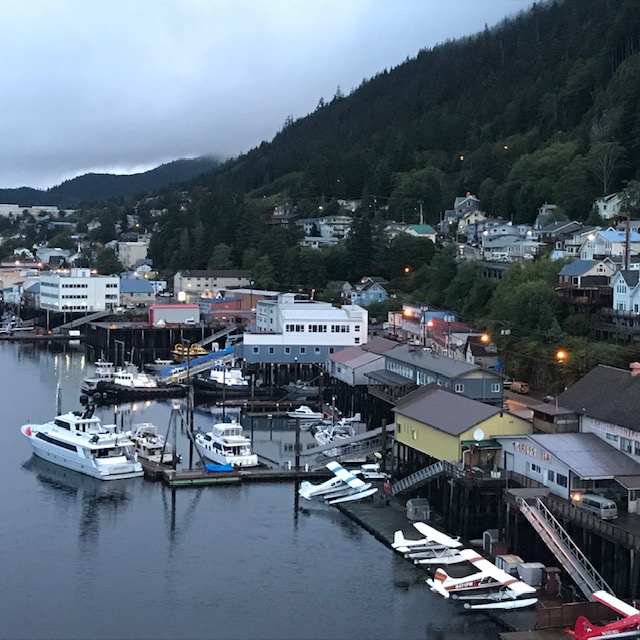 Solve Ketchikan, Alaska jigsaw puzzle online with 81 pieces