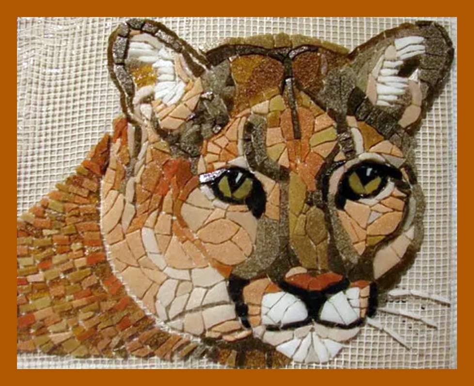 Solve Puma/Mountain Lion in mosaic jigsaw puzzle online with 48 pieces