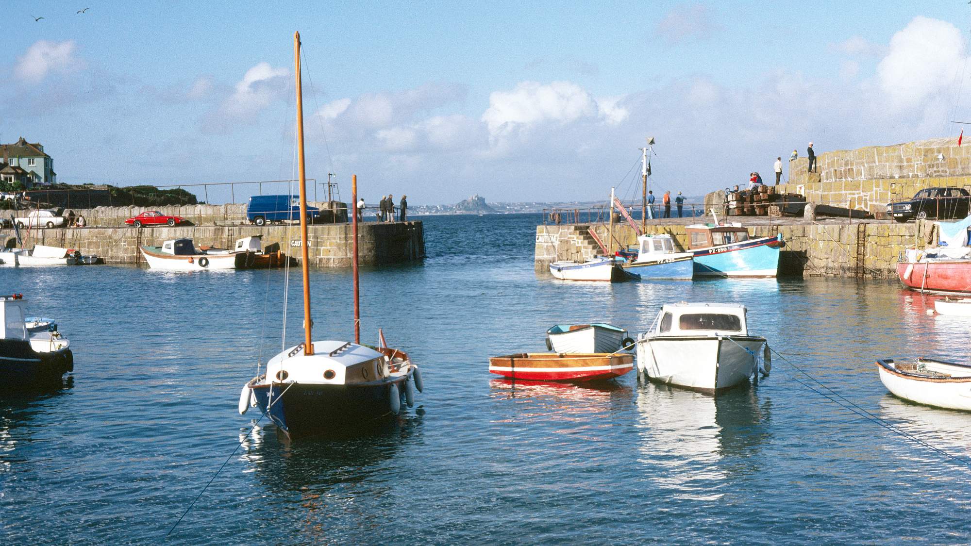 Solve Mousehole, Cornwall, England; 1973 jigsaw puzzle online with 299 ...