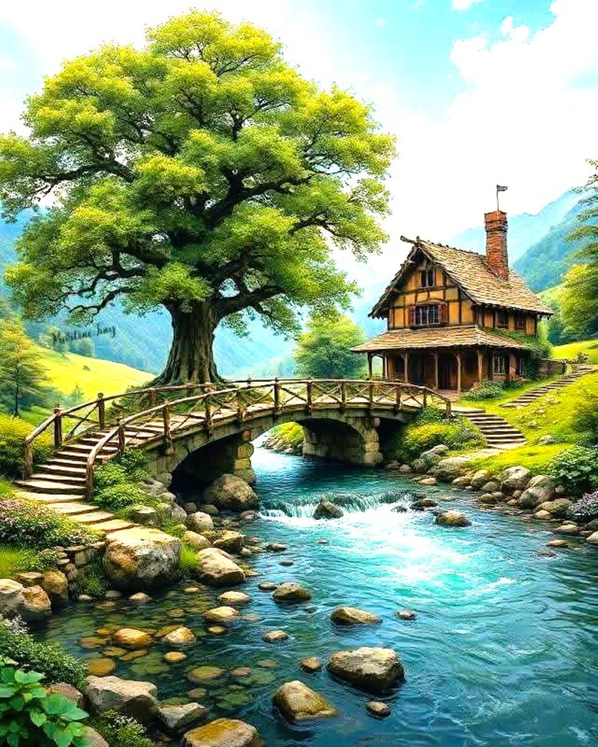 Solve Crossover Bridge jigsaw puzzle online with 99 pieces