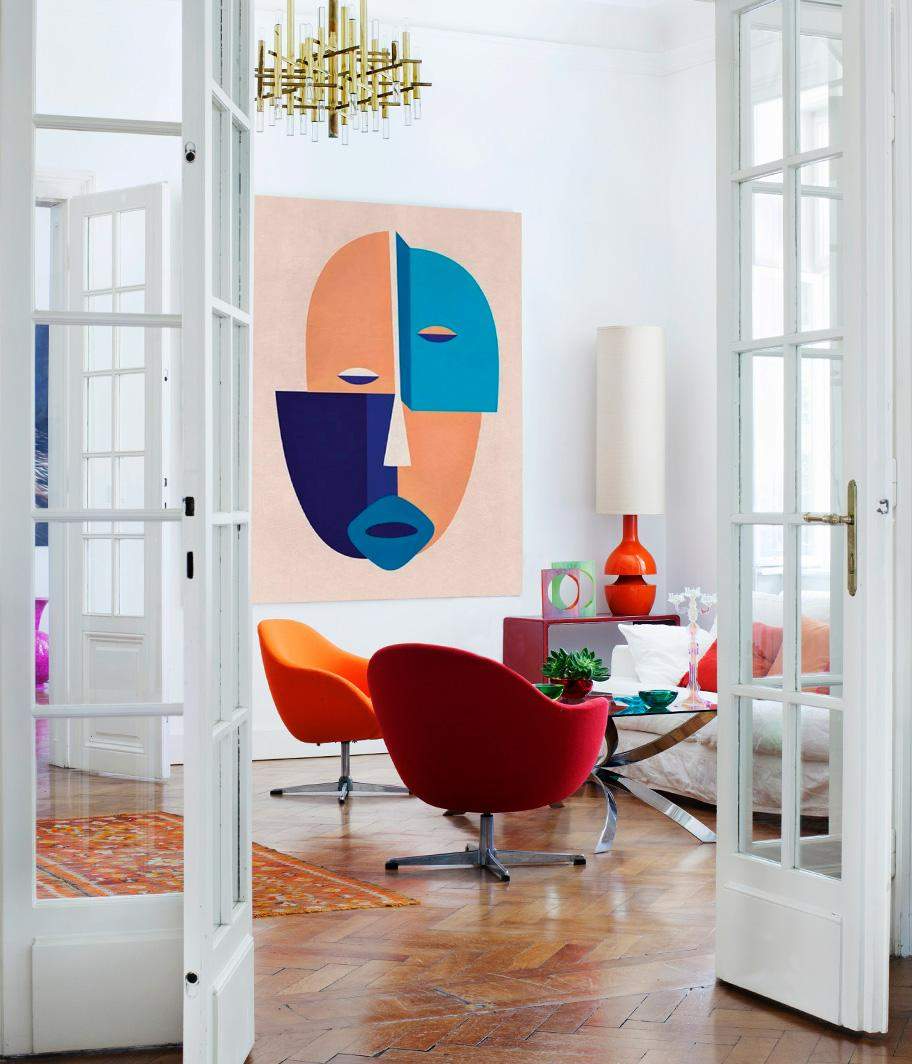 Jigsaw Puzzle | modern and colorful | 56 pieces | Jigidi