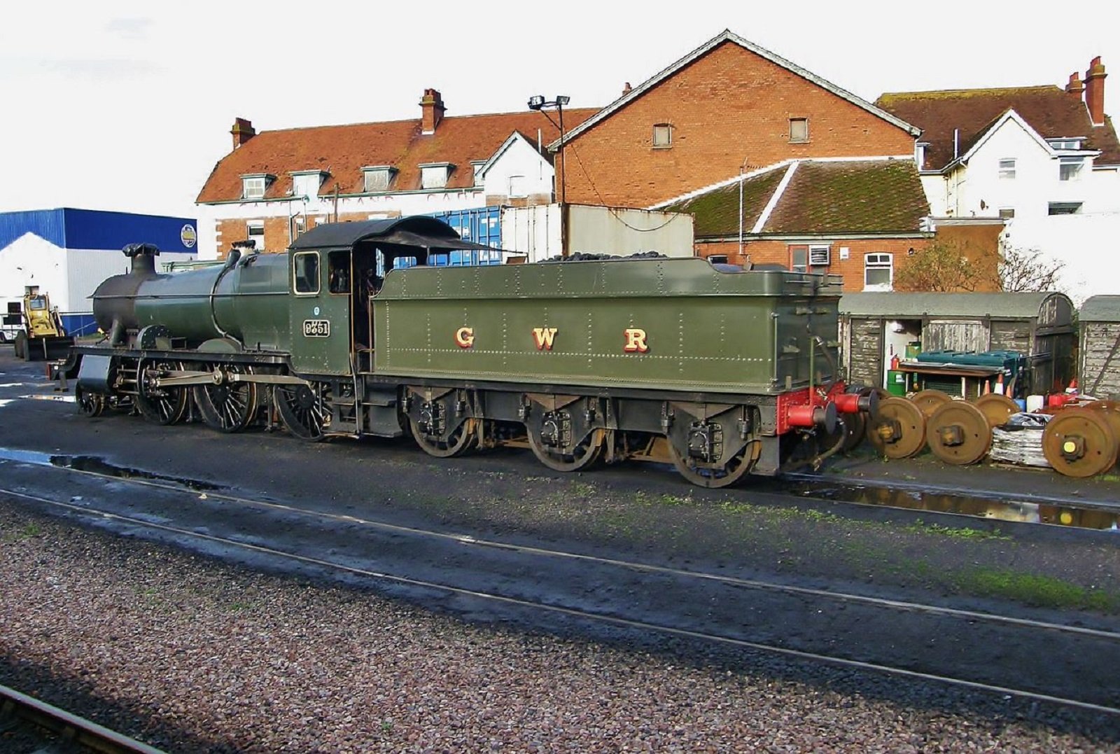 Solve GWR Class 9351 'Mogul' 2-6-0 9351 at Minehead, 2010. jigsaw ...