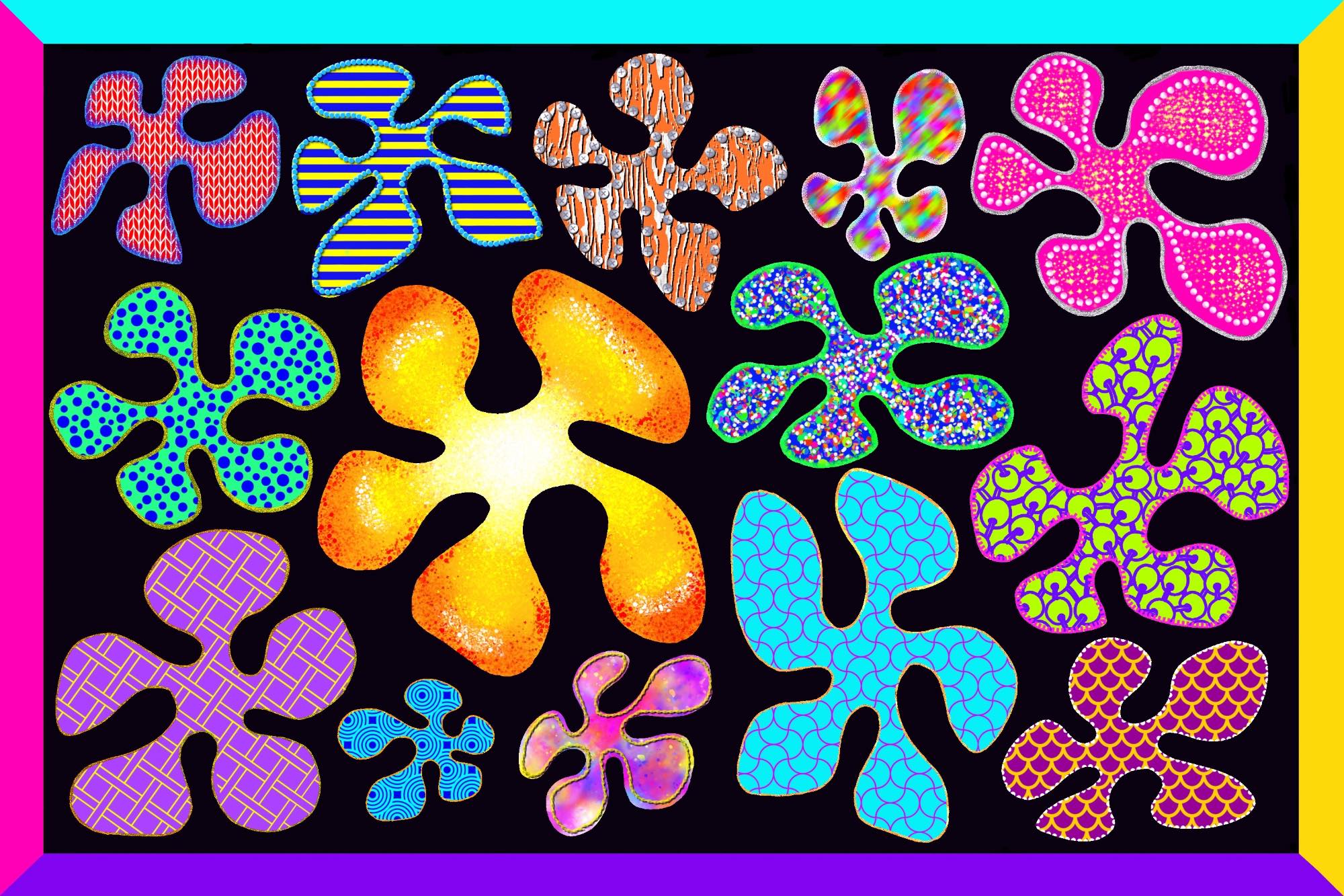 Solve Meet the Blob Family 😊 jigsaw puzzle online with 600 pieces