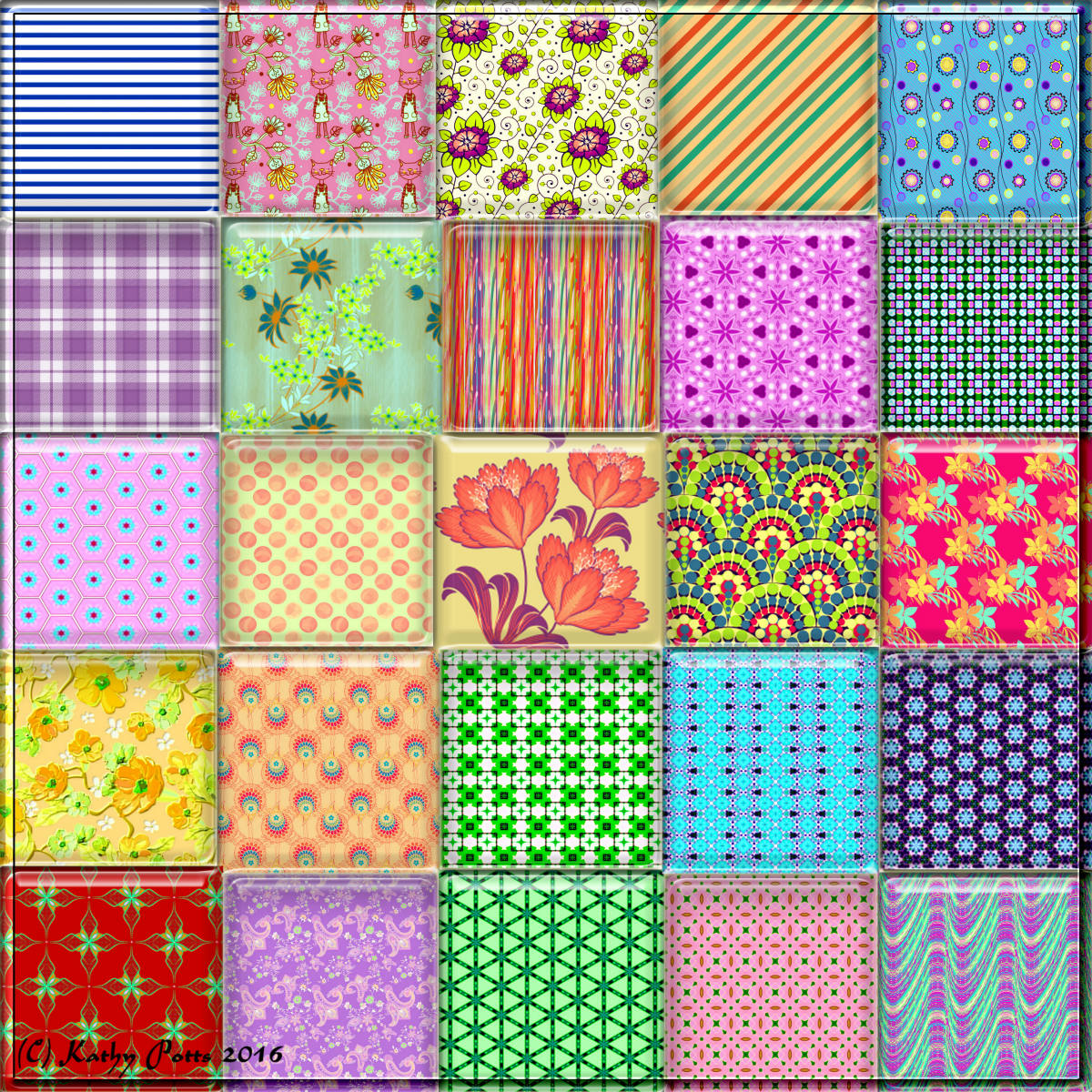 Solve 5 X 5 Section Of A 100 Tile Puzzle jigsaw puzzle online with 256 ...