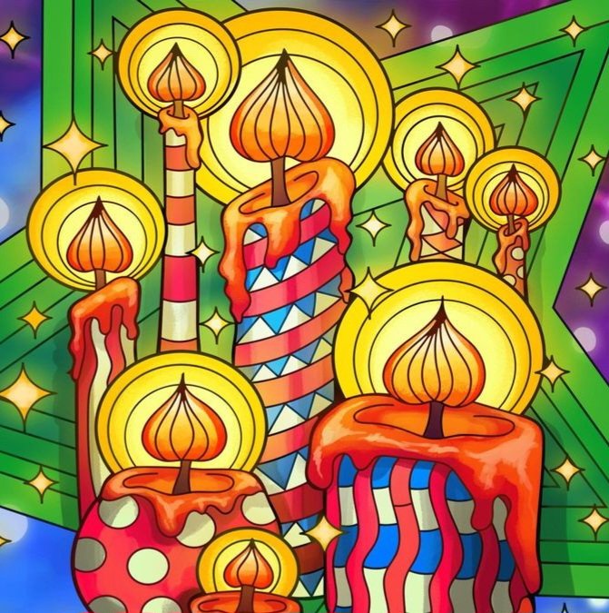 Solve Bright Lights jigsaw puzzle online with 64 pieces