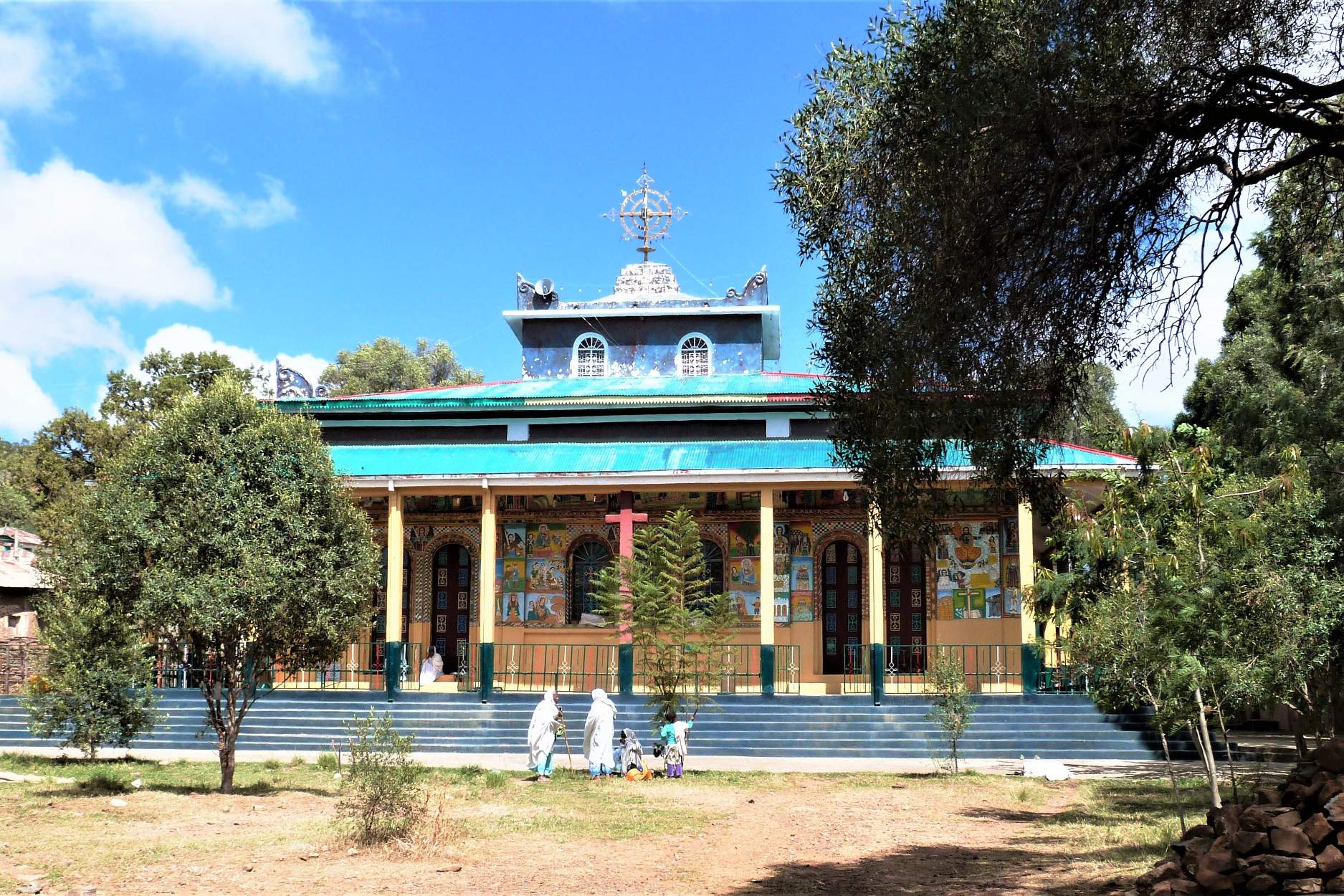 Solve Church in Askum, Ethiopia jigsaw puzzle online with 150 pieces