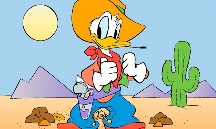 Solve Howdy dude seen my horse? jigsaw puzzle online with 84 pieces