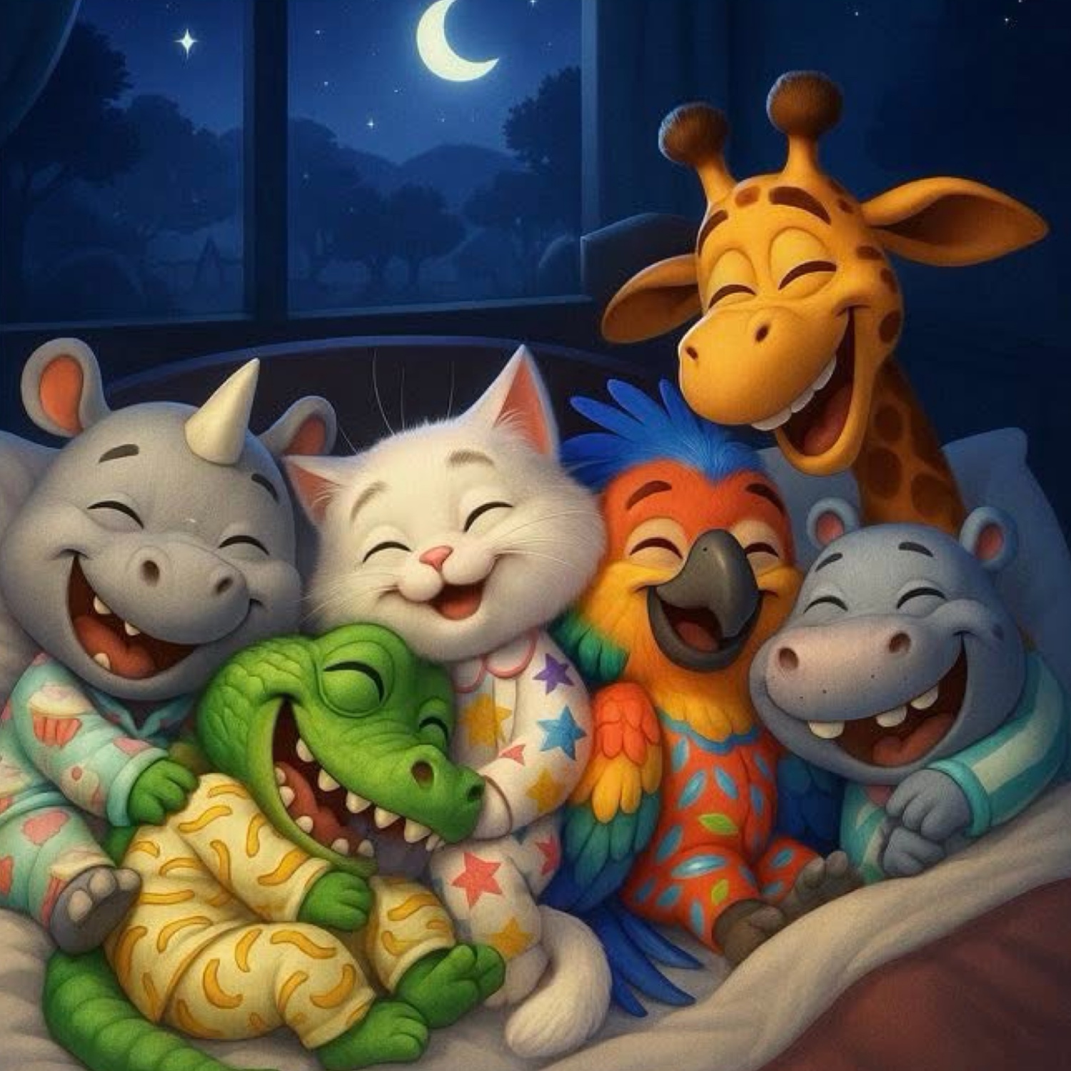 Solve It Is Pajama Time jigsaw puzzle online with 225 pieces