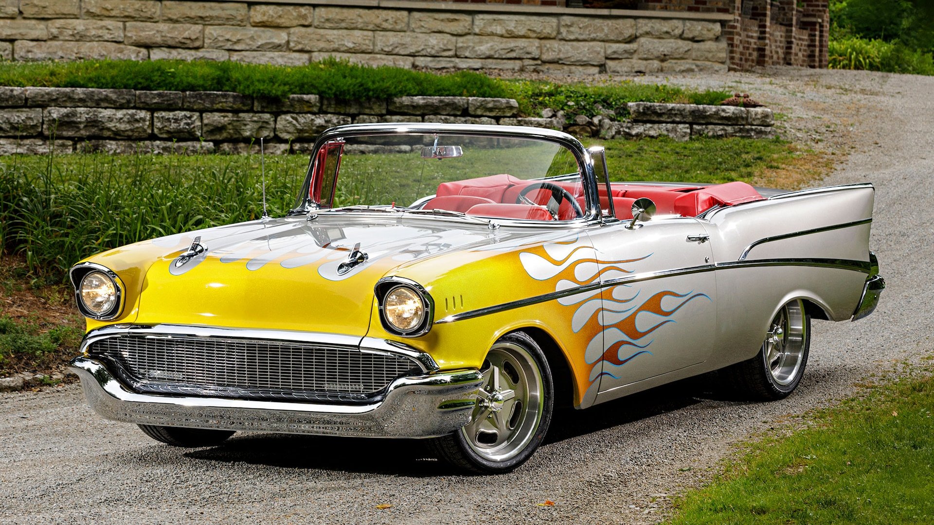 Jigsaw Puzzle | 120 pieces | 57 Chevy convertible... Bandit... | Jigidi