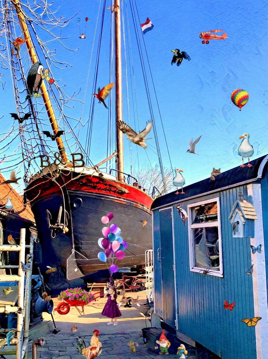 Solve Belachelijk grote puzzel 🐣 jigsaw puzzle online with 396 pieces