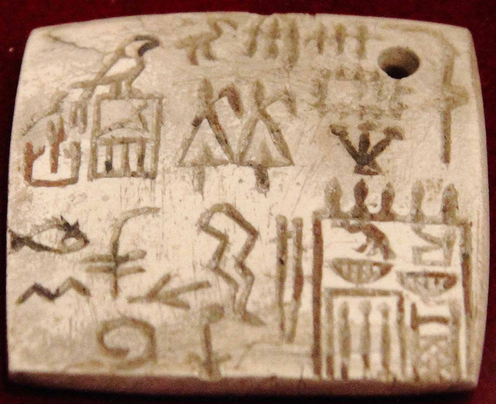Solve Ivory Label of King Djet, Saqqara, ca. 2880-2873 BC, Egypt jigsaw ...