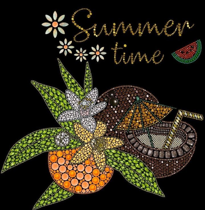 Solve Sum sum summer time.... jigsaw puzzle online with 81 pieces