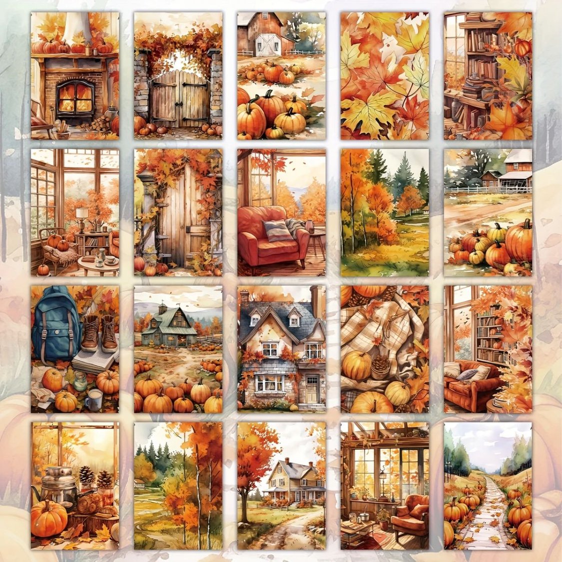 Solve Seasonal Art - Autumn / Fall - Collage 1 (Resize: 9 - 440 Pieces ...
