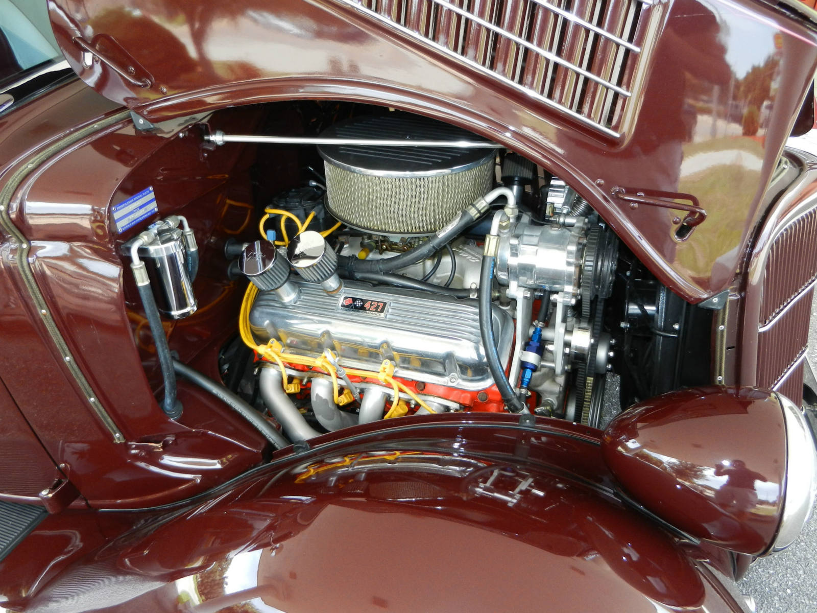 Jigsaw Puzzle | 540 pieces | 1935 Ford engine bay | Jigidi