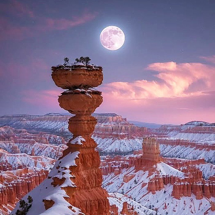 Jigsaw Puzzle | 25 pieces | Bryce Canyon National Park in Utah | Jigidi