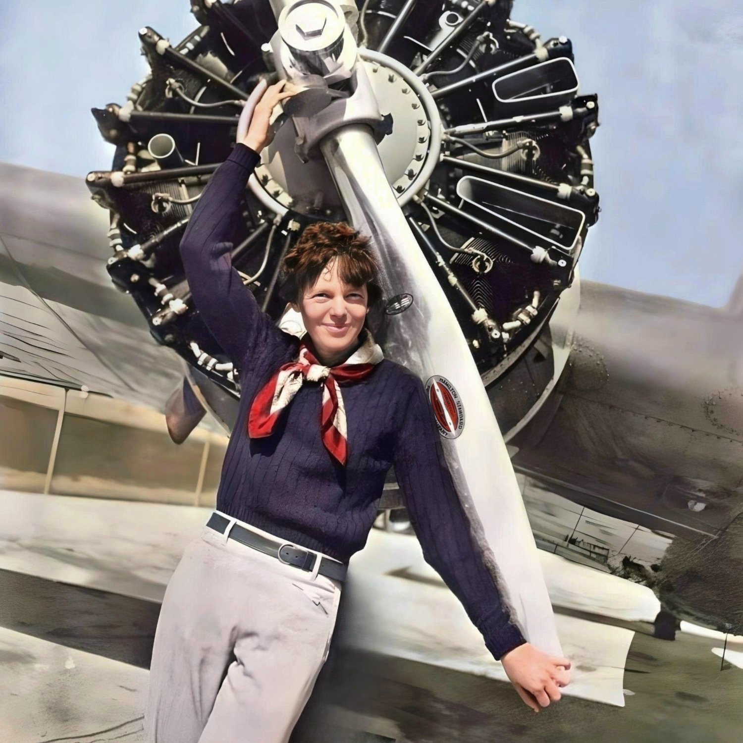 Solve Amelia Earhart. jigsaw puzzle online with 225 pieces