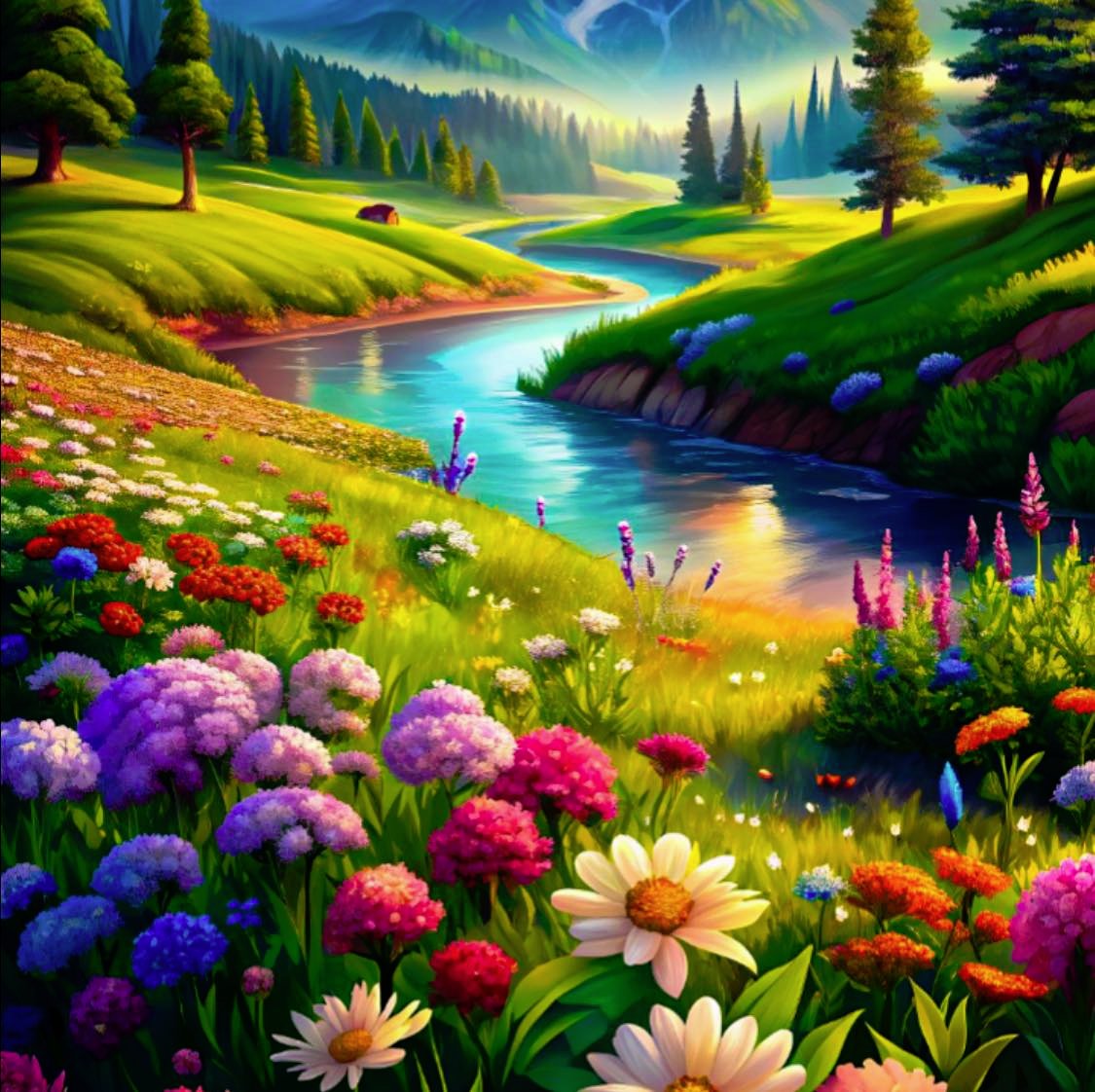 Solve Obrazek pro radost jigsaw puzzle online with 64 pieces