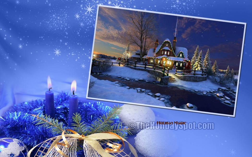 Solve Theme: Holiday Magic jigsaw puzzle online with 24 pieces