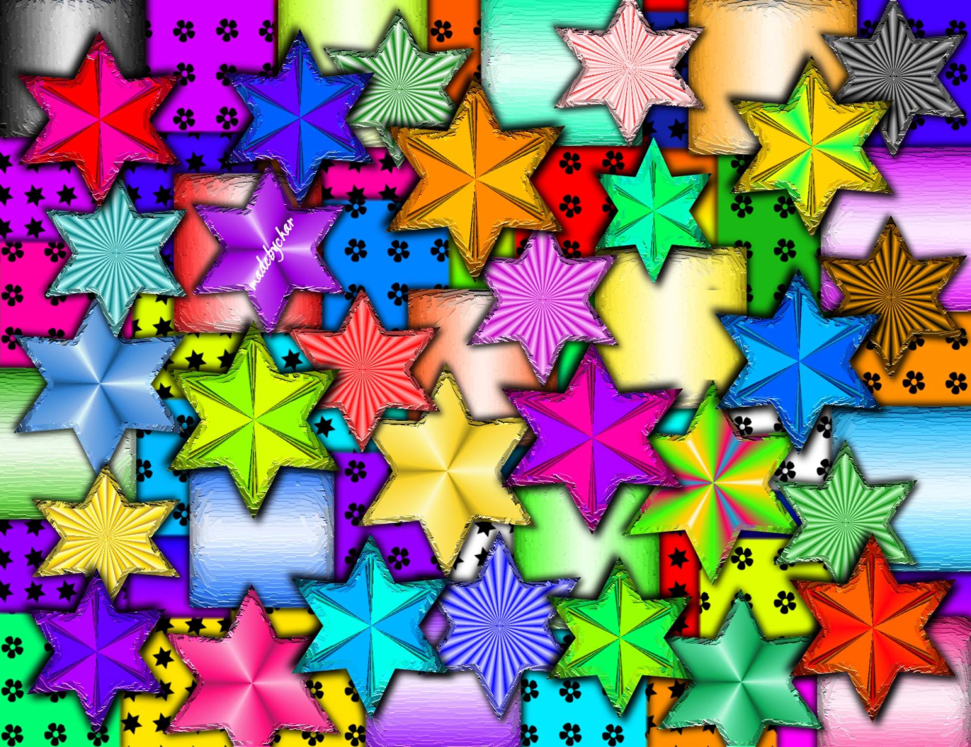 Solve So many Stars..... jigsaw puzzle online with 520 pieces