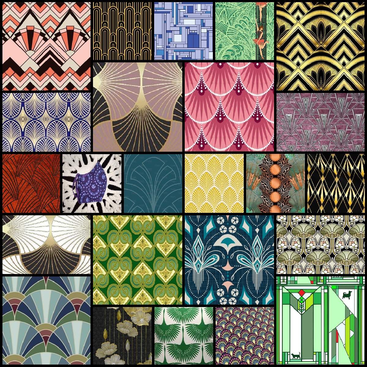 Solve I adore Art Deco! jigsaw puzzle online with 196 pieces